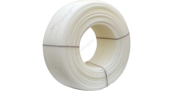 INTERSOL Σωλήνας από δικτυωμένο πολυαιθυλένιο PEX-b 18x2,5 λευκός ...
